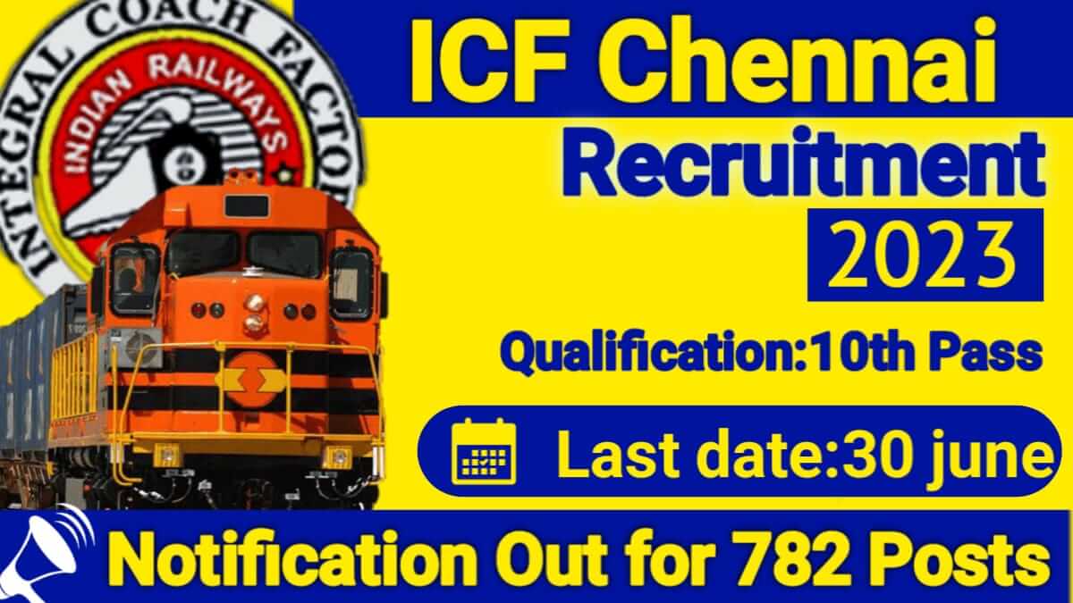 ICF Apprentice Recruitment 2023 - Apply Online for 782 Posts
